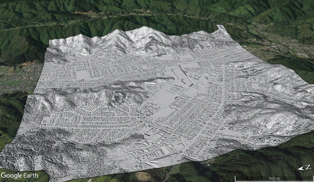 Hutt City, New Zealand LINZ dataset now available | OpenTopography