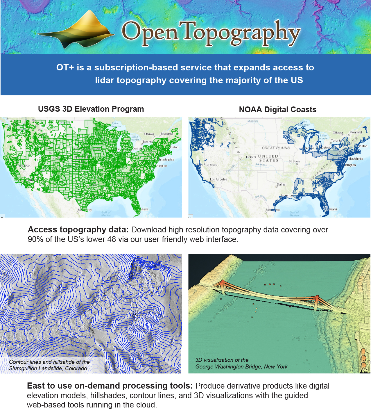 OT+ (OpenTopography Plus) | OpenTopography